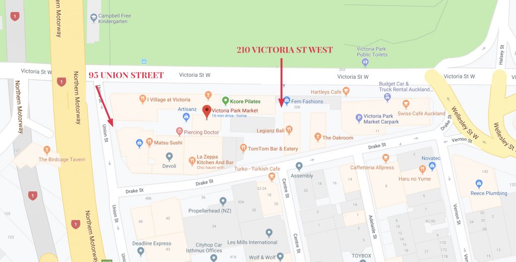 map - Victoria Park Market